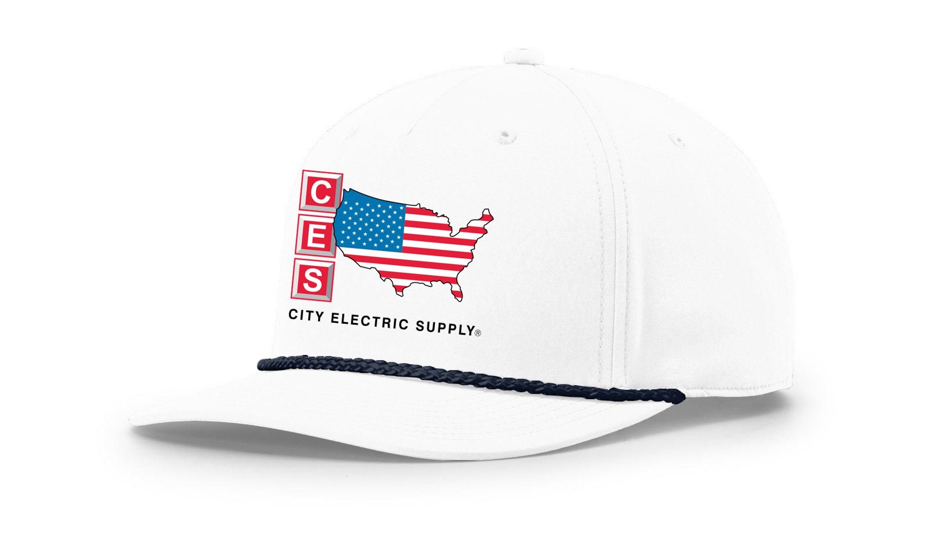 Richardson 258 Five Panel Classic Rope Cap – CES Apparel Powered by Pierce